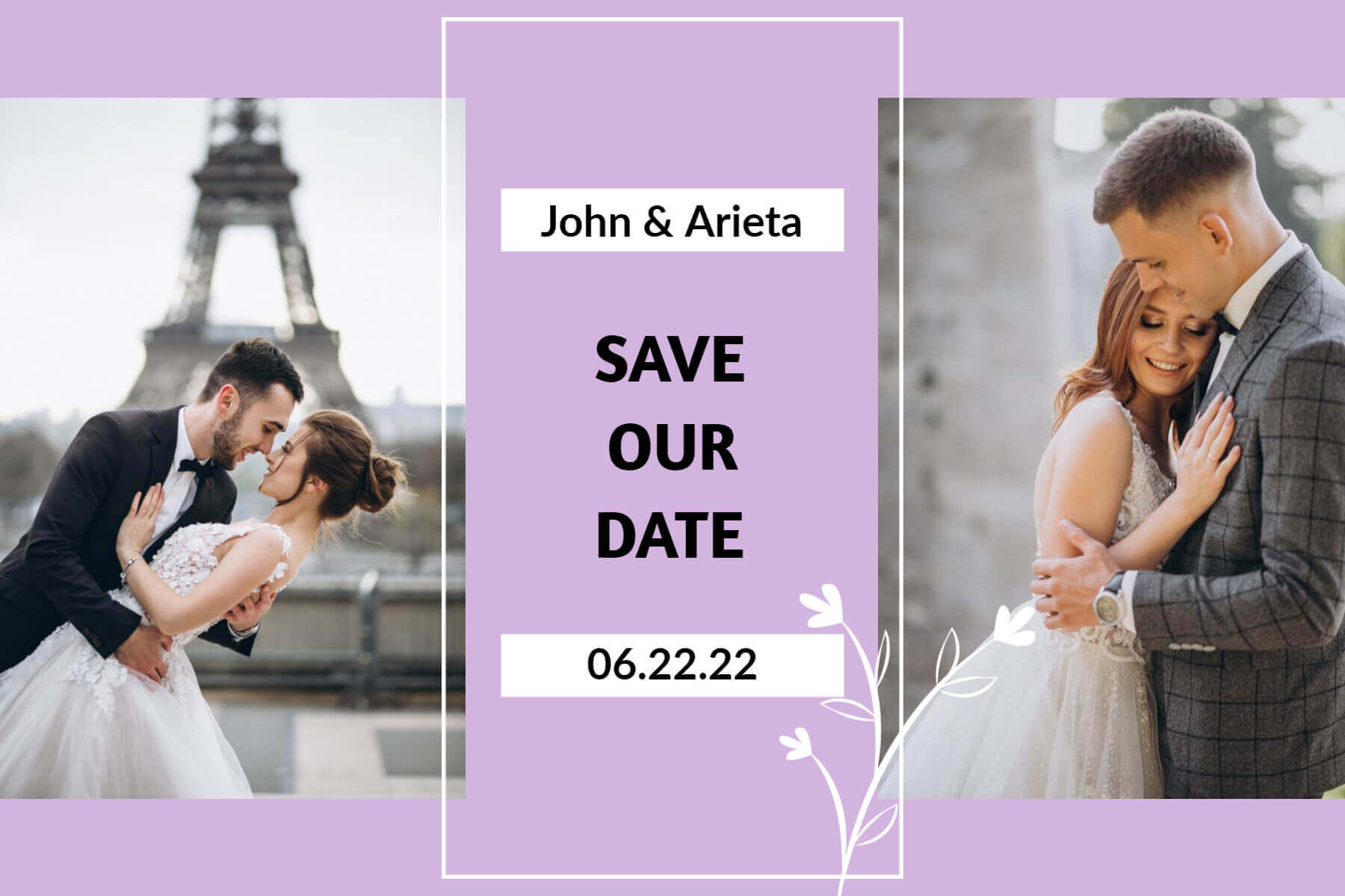 Creative Save The Date Invitation Design Ideas