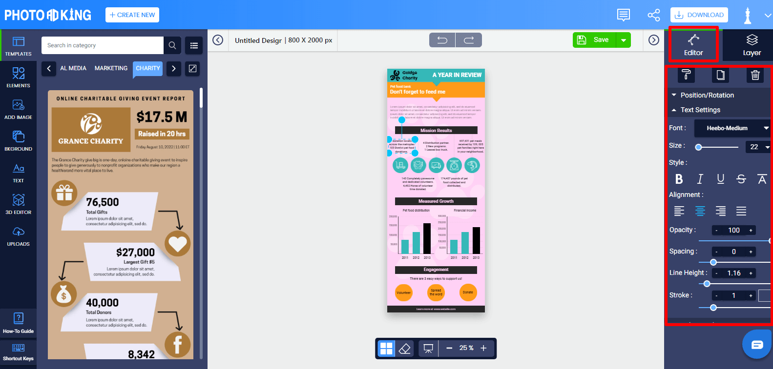 How To Make an Infographic With PhotoADKing