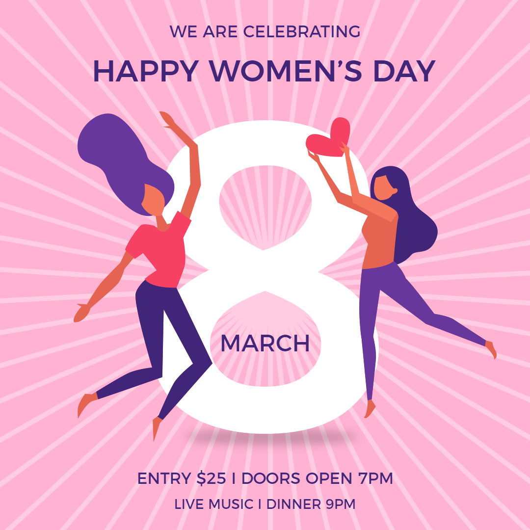 Creative Women's Day Posters Ideas