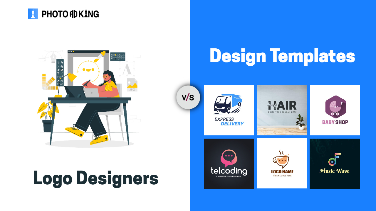 Logo Designers Vs. Design Templates: What Should Be The First Choice?