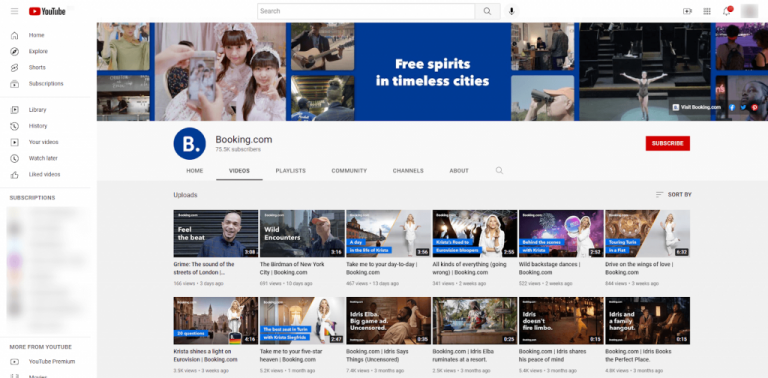 The Case Study: Booking.com - Tourism Marketing Strategy