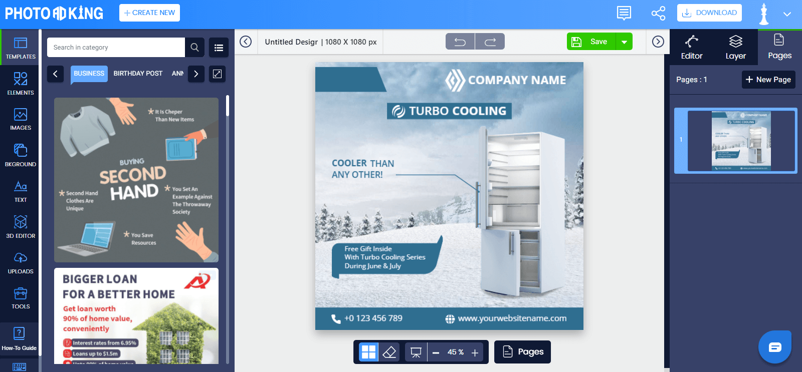 Instagram Templates - No Design Skills Required - PhotoADKing