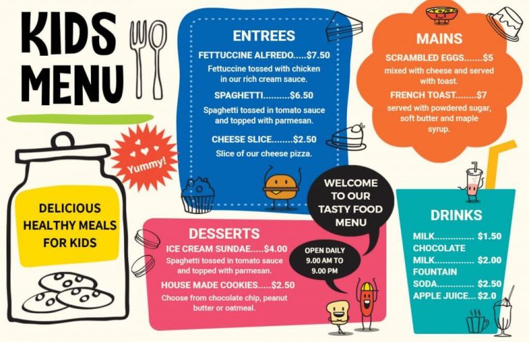 15 Best Restaurant Menu Design Examples