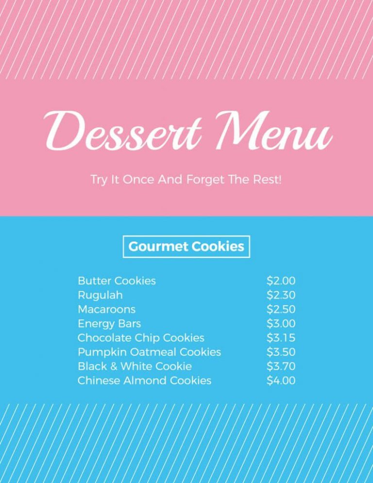 15 Best Restaurant Menu Design Examples