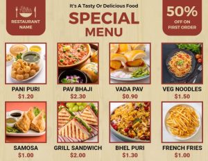 15 Best Restaurant Menu Design Examples