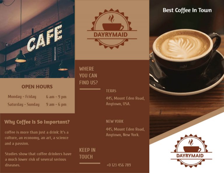Cafe Menu Design Ideas & Examples