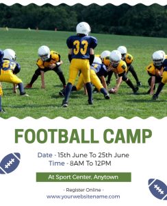 Football Poster Ideas & Examples - PhotoADKing