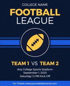 Football Poster Ideas & Examples - PhotoADKing