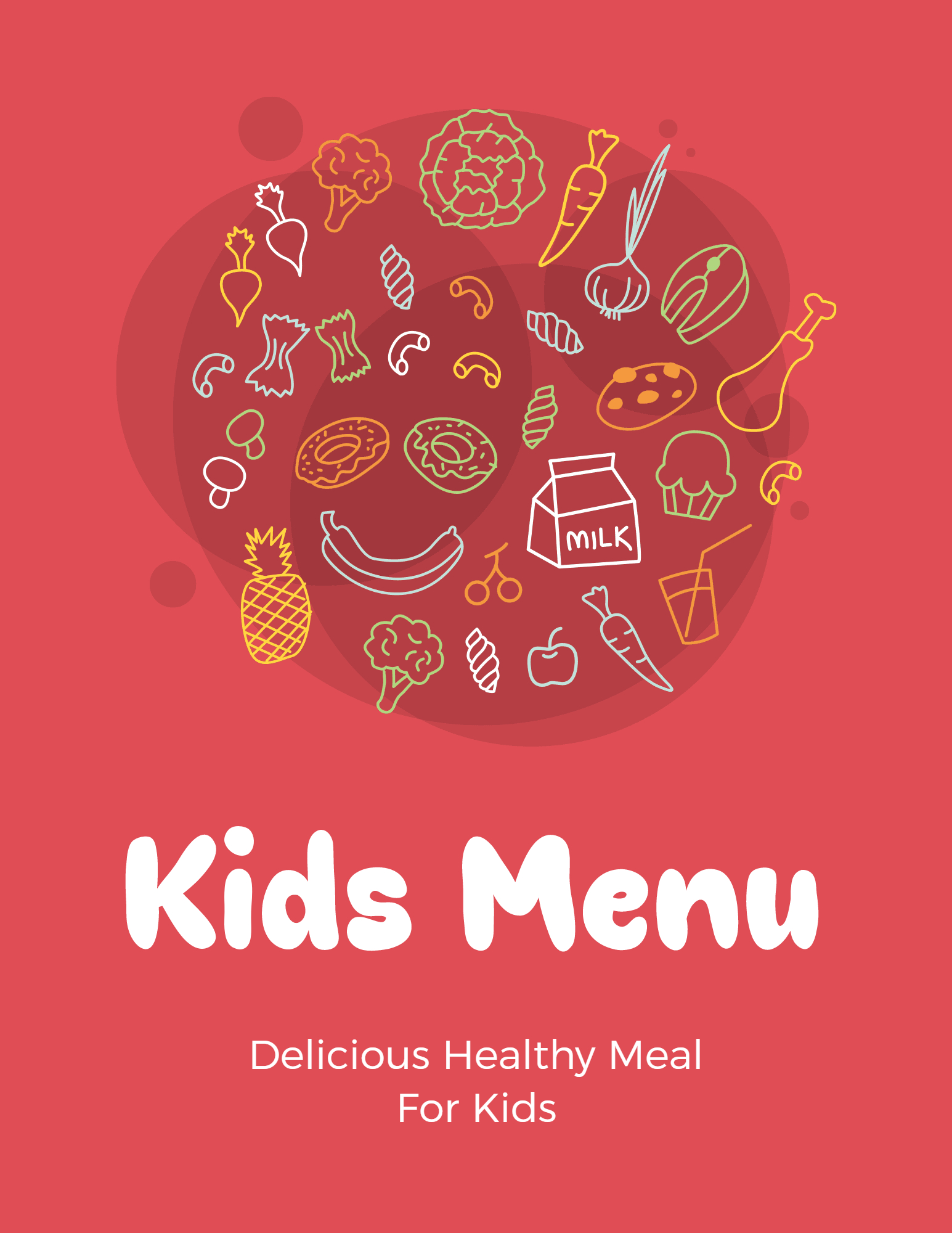 Kids Menu Design Ideas & Examples - PhotoADKing