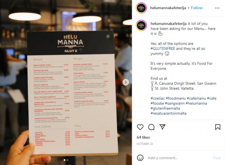 Cafe Menu Design Ideas & Examples