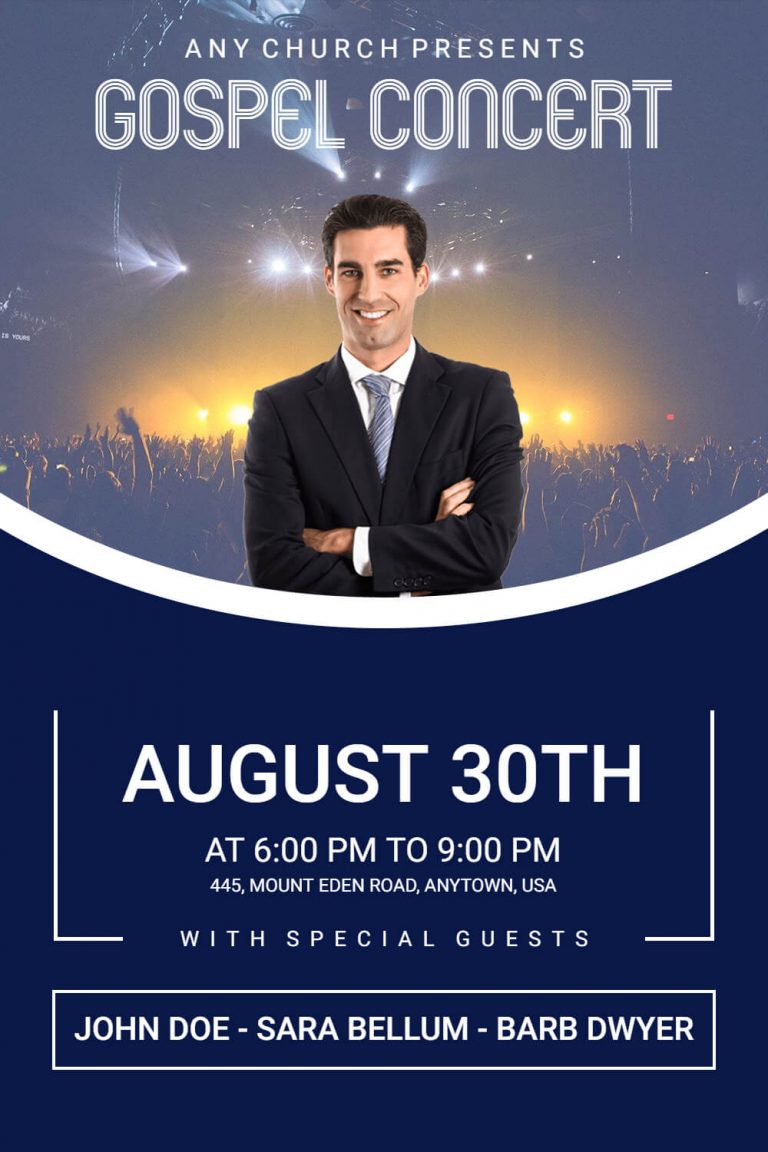 Inspirational Church Flyer Ideas and Examples