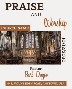 Inspirational Church Flyer Ideas and Examples