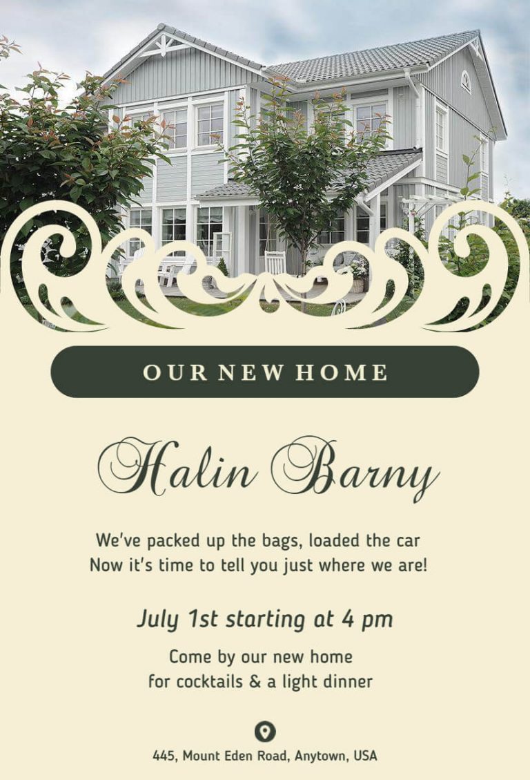 Housewarming Invitation Ideas
