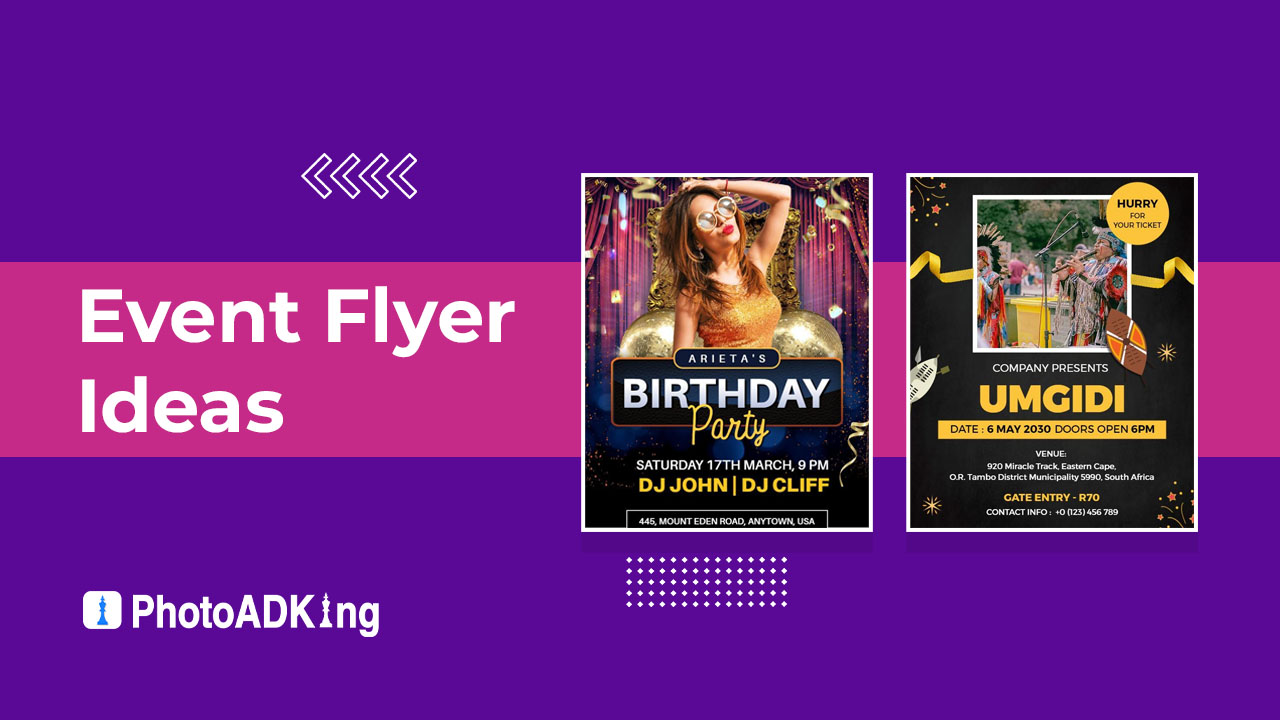 Event Flyer Ideas Examples PhotoADKing Blog