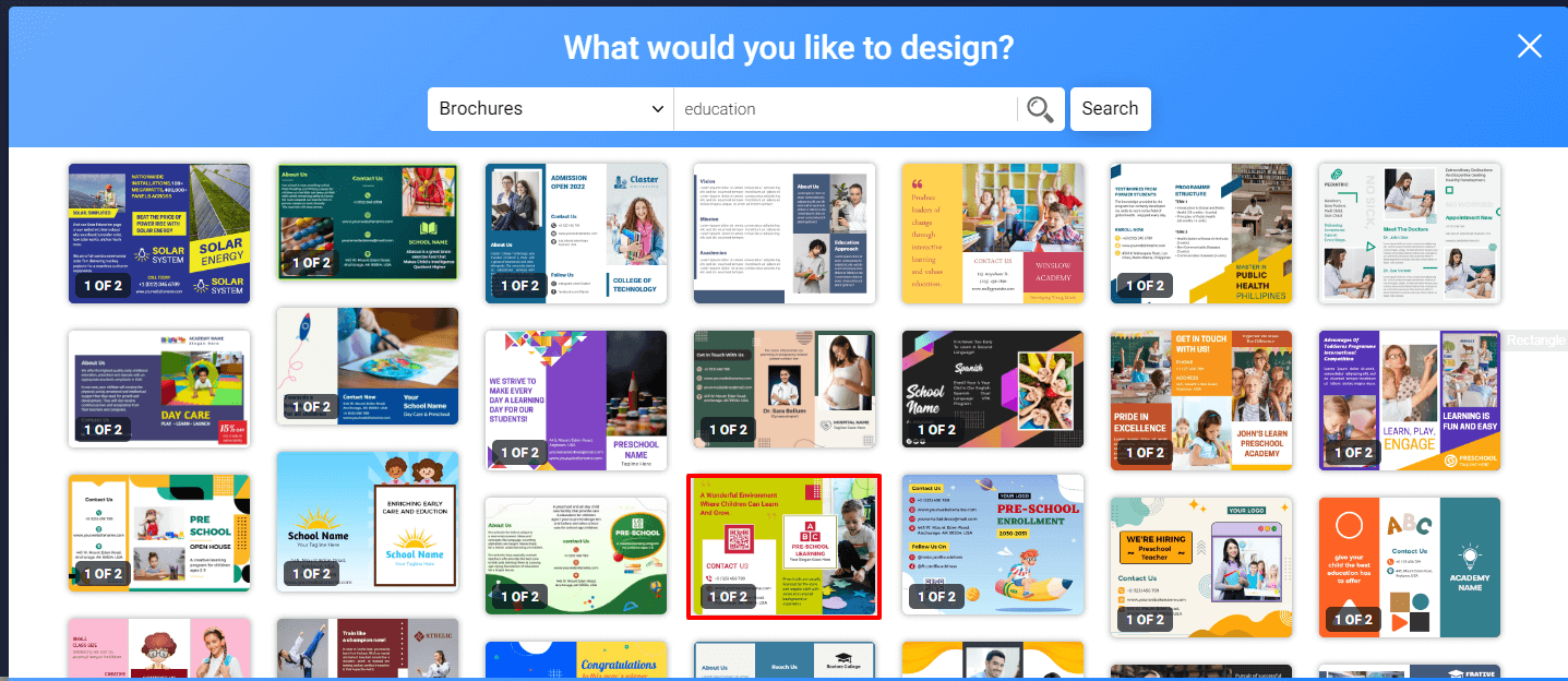 Education Brochure Design Ideas, Examples & Tips