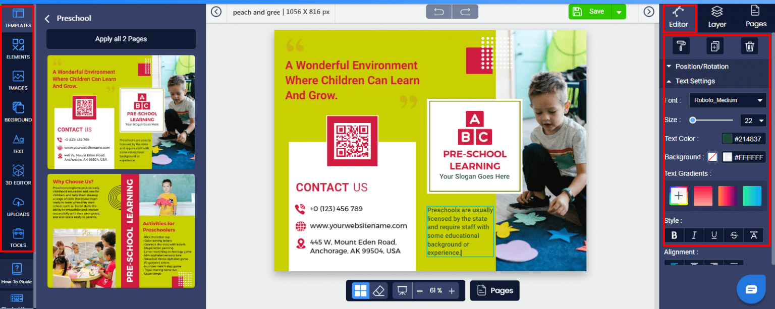 Education Brochure Design Ideas, Examples & Tips