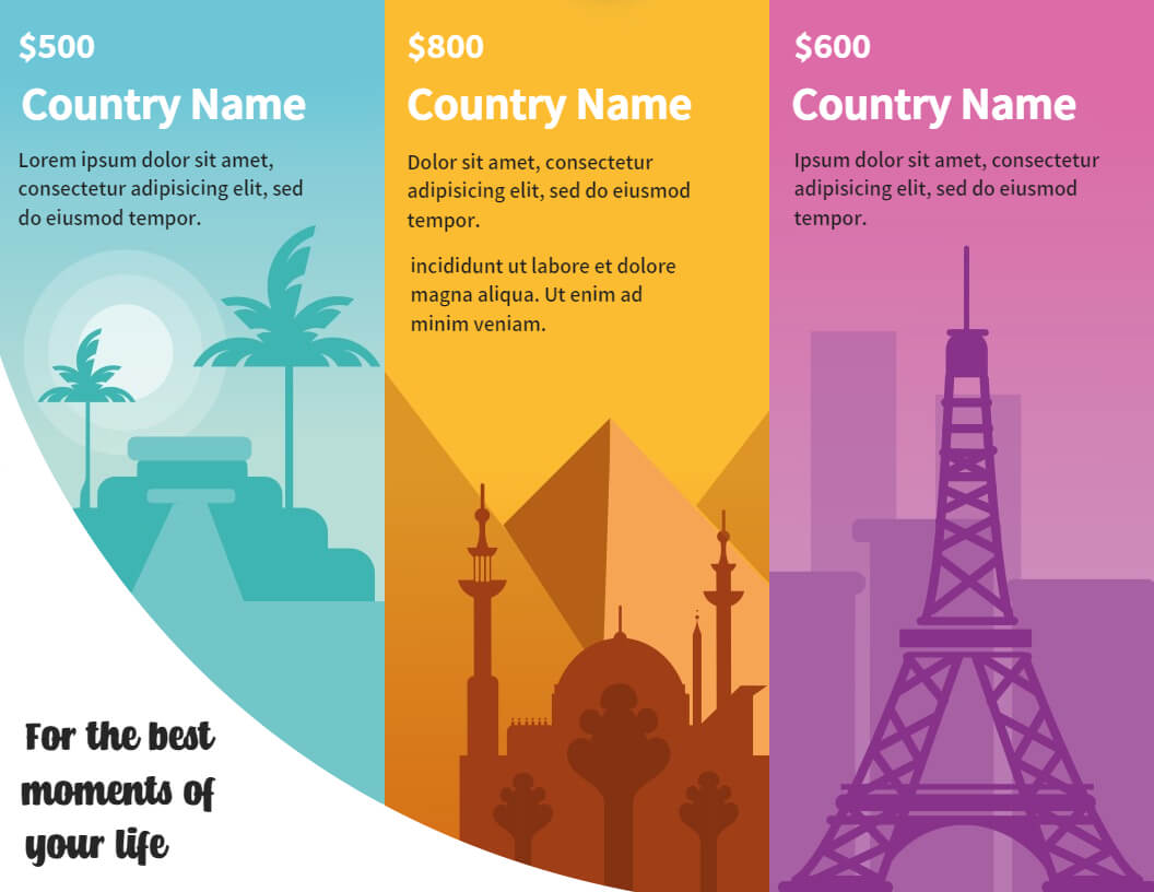 Travel Brochure Examples to Attract more Tourists