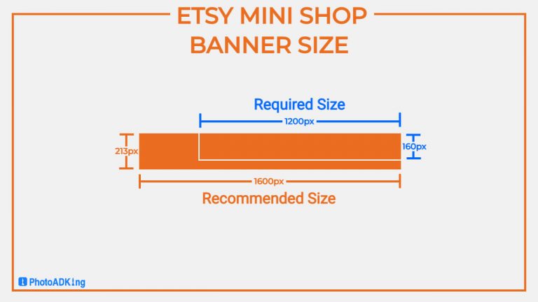 Etsy Banner Size and Dimensions