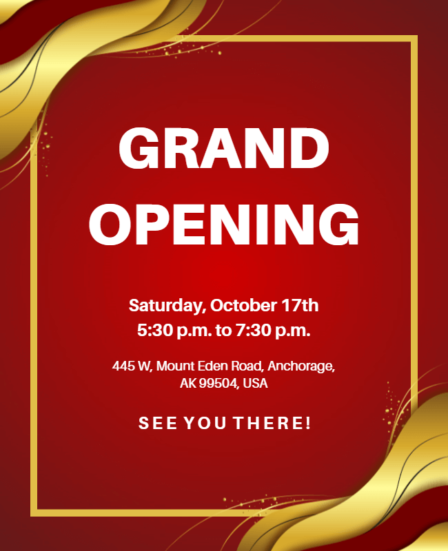 40 Best Grand Opening Flyer Ideas And Examples