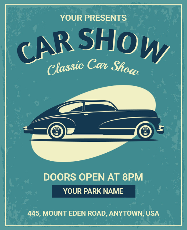 Creative Classic Car Show Flyer Ideas Tips Creative Classic Car Show Flyer Ideas Tips