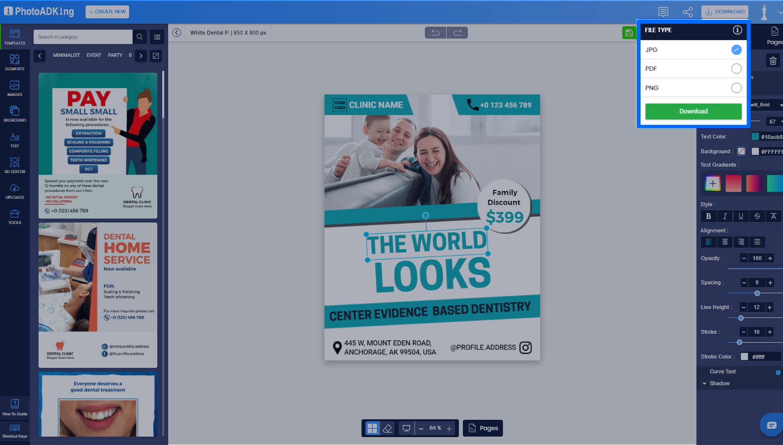 World Health Day Flyer Ideas for Clinic