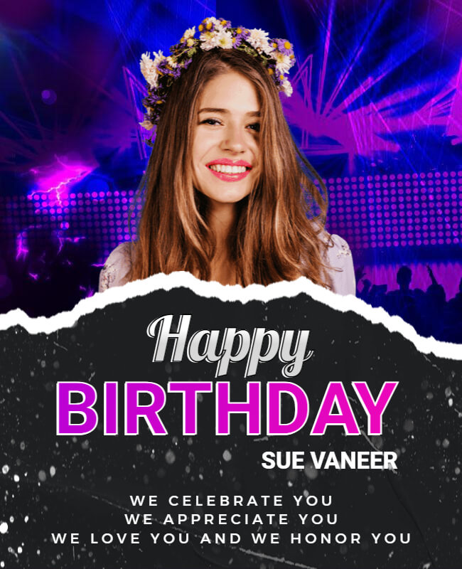 Creative Birthday Party Flyer Ideas