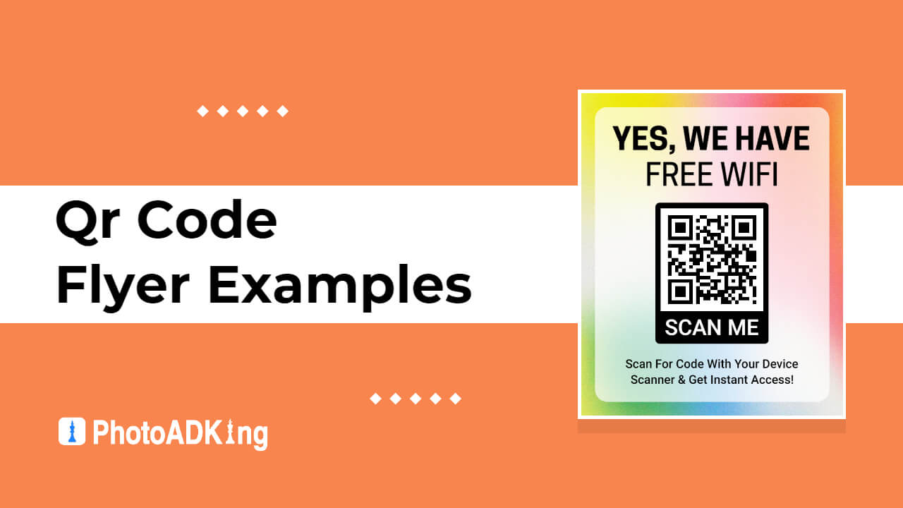 Qr Code Flyer Example