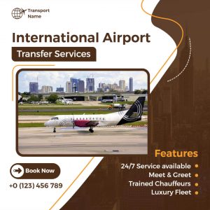 Transportation Flyers Samples