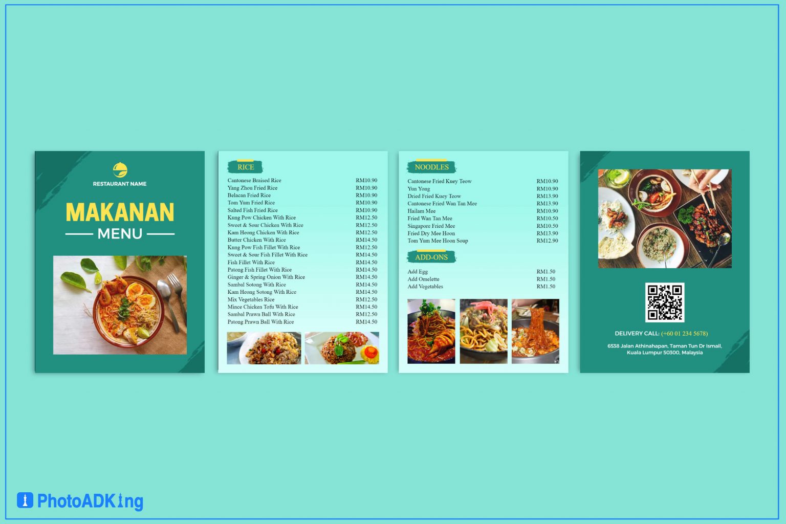 Restaurant Menu Ideas and Examples