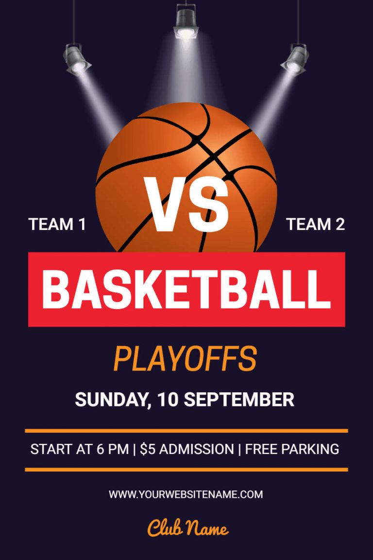 Captivating Basketball Flyer Ideas