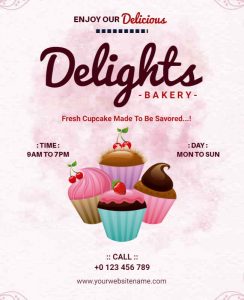 Bakery Flyer Ideas and Examples