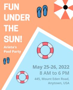 Pool Party Flyer Ideas and Examples