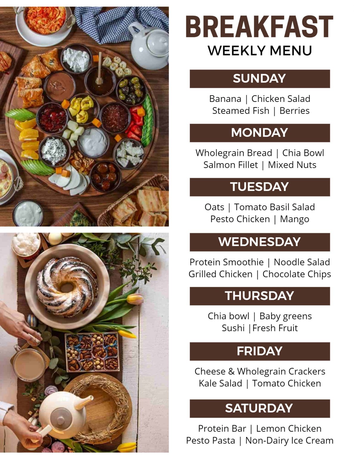 How to Design a Breakfast Menu Using Templates -PhotoADKing