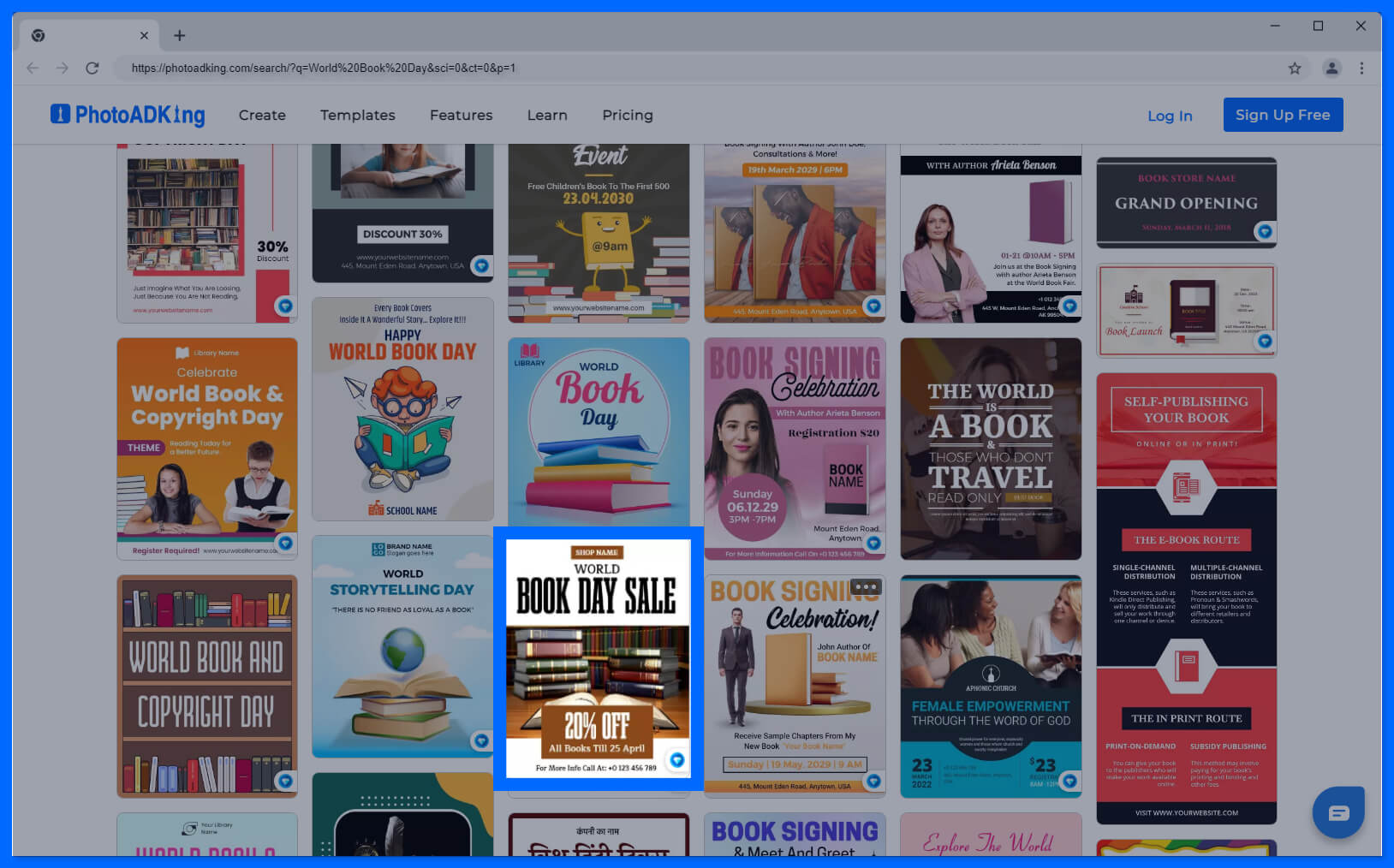 World Book Day Poster Ideas for Book Stores