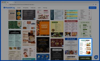 How to Design a Lunch Menu Using Templates?