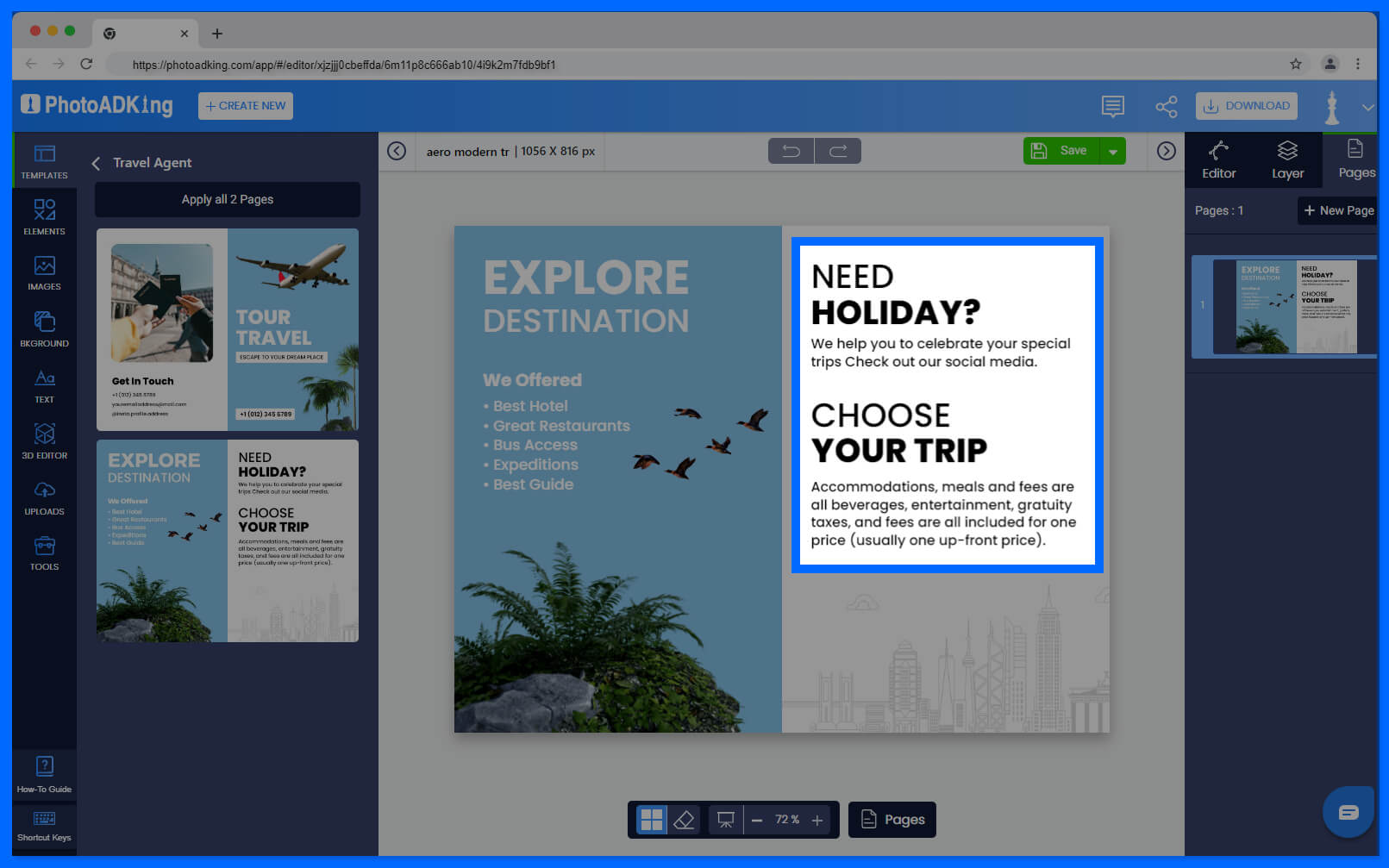 How to Make a Travel Brochure