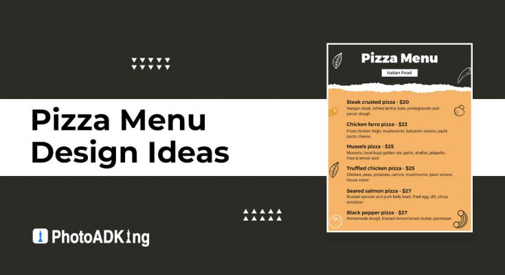 Pizza Menu Design Ideas, Examples & Samples