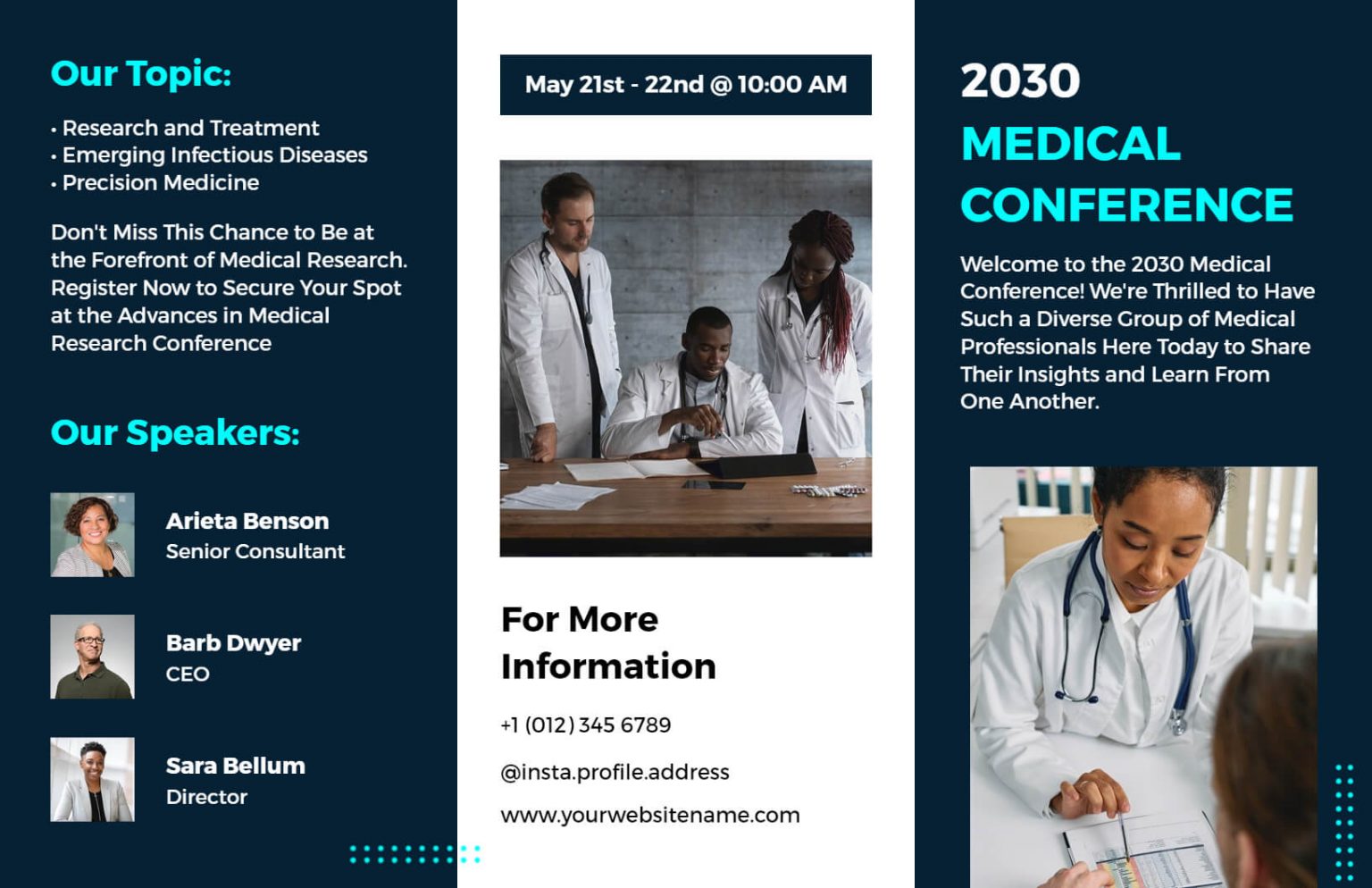 50+ Creative Brochure Examples & Templates