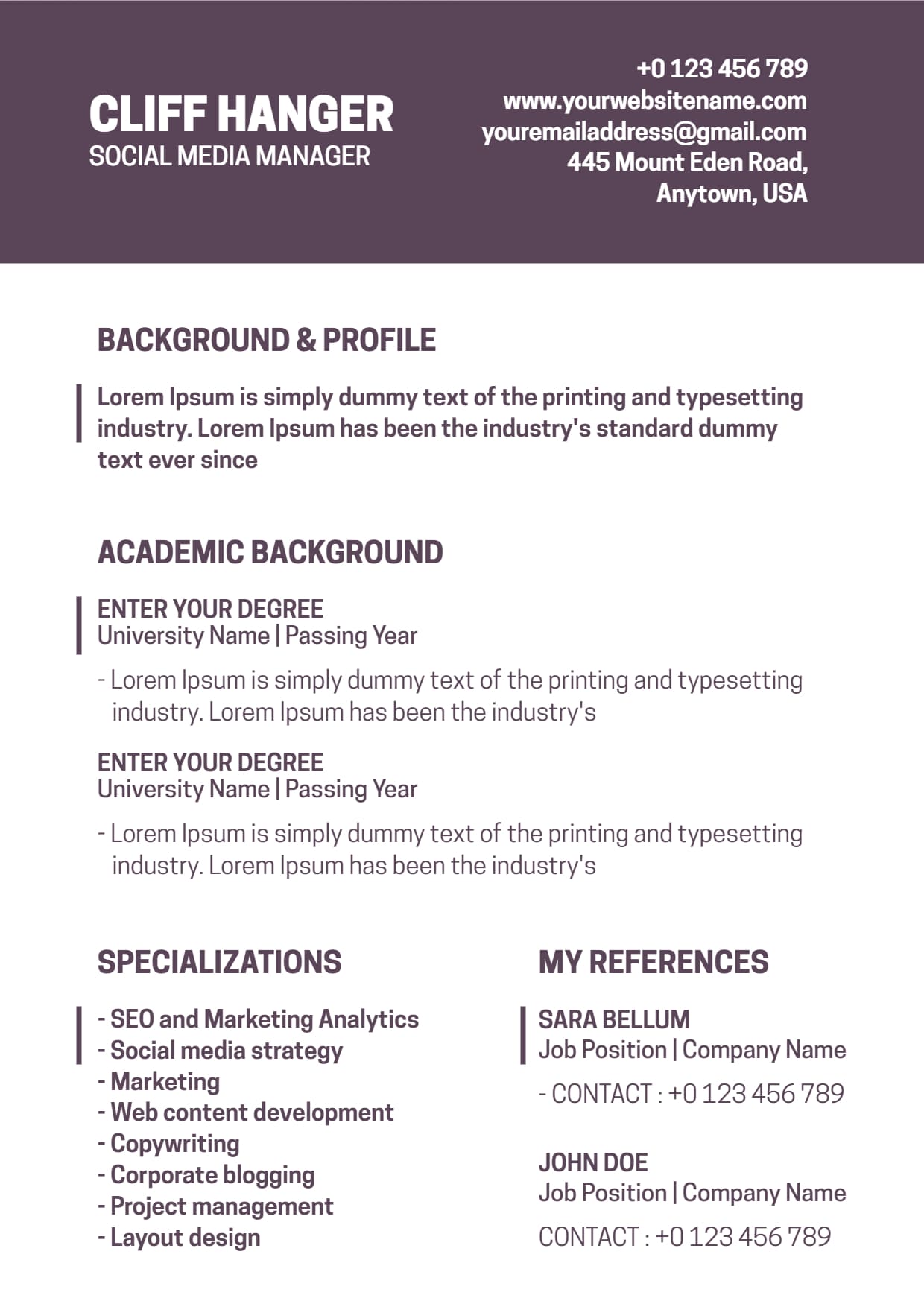 Marketing Resume Examples: Tips and Samples