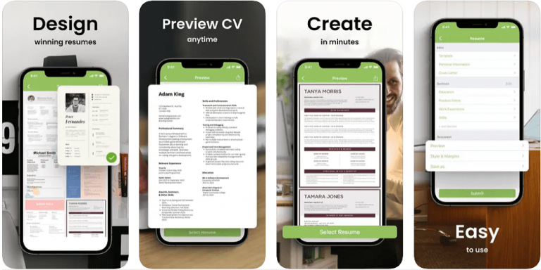 Best Resume Apps for iPhone and iPad