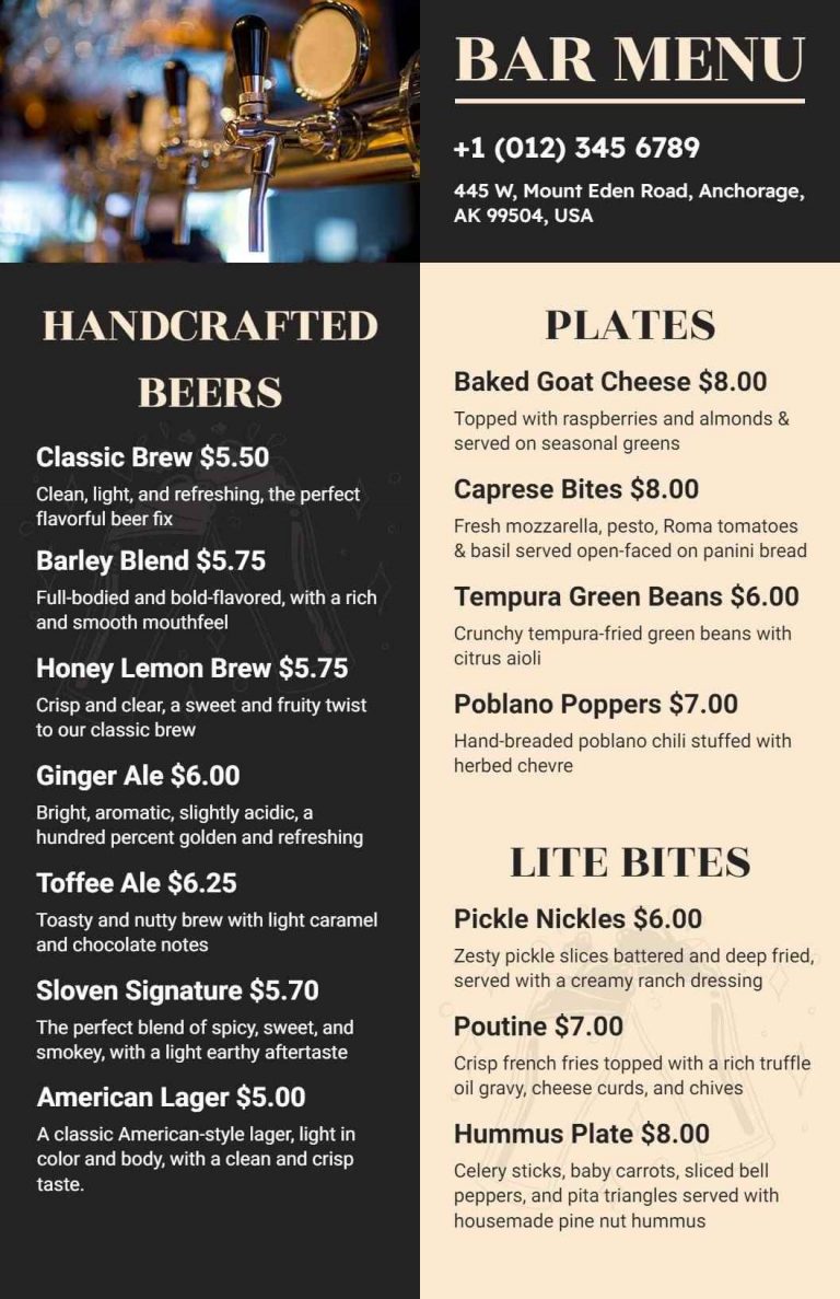 30+ Menu Design Ideas & Examples