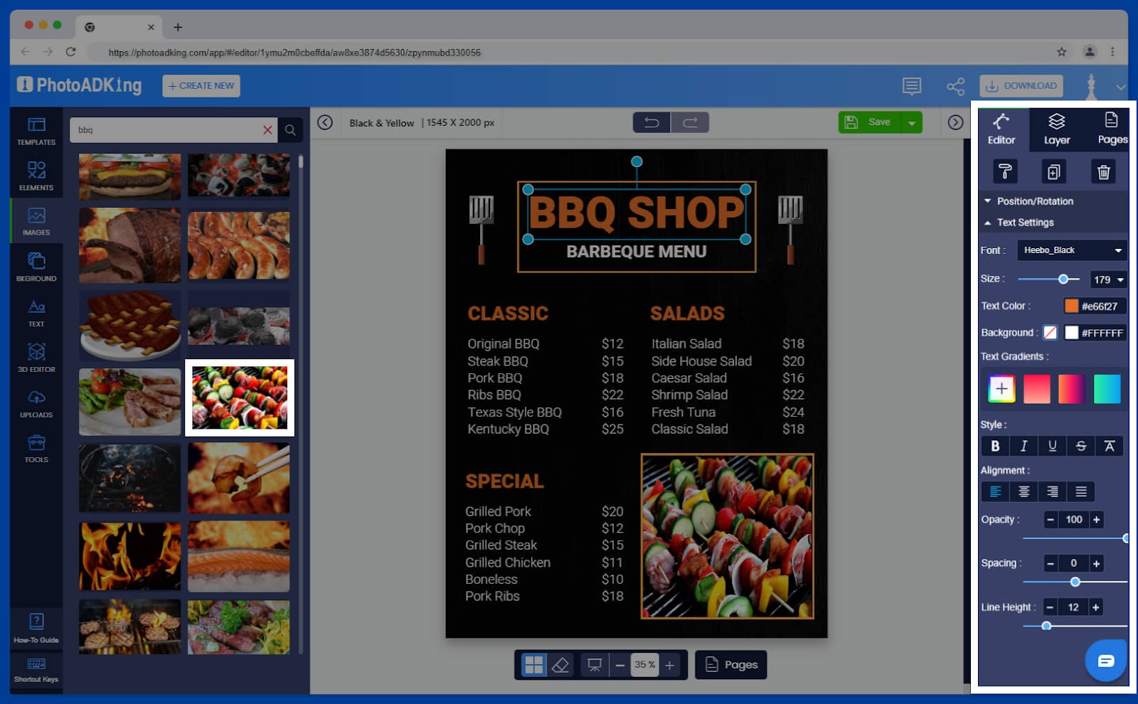 How to Design a BBQ Menu