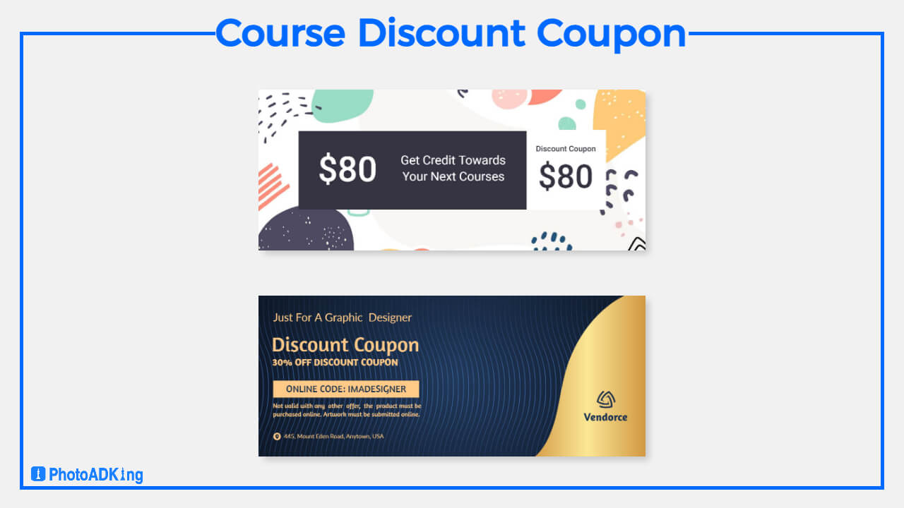 Discount Coupon Sample