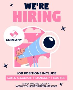 Job Flyer Examples