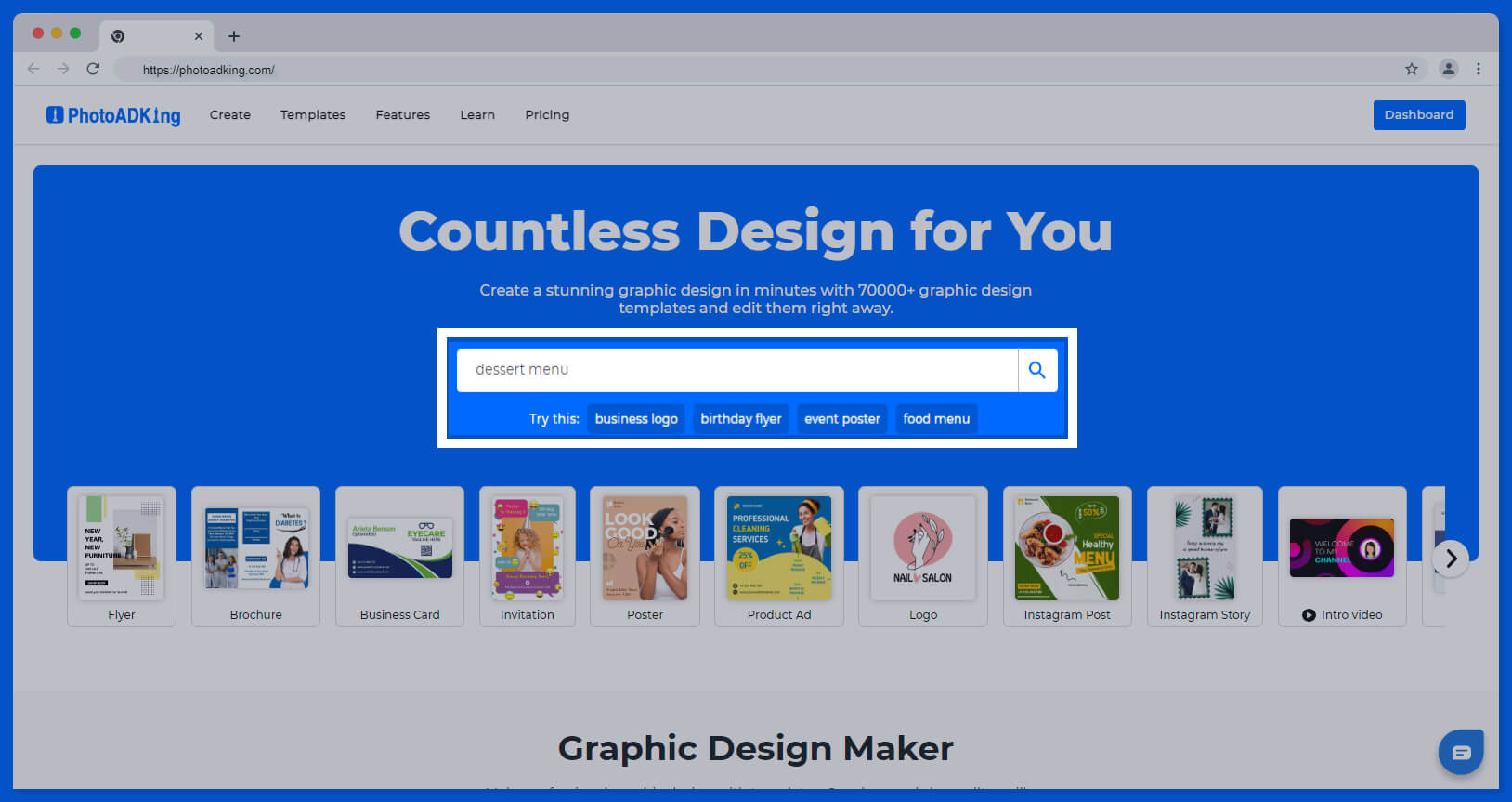 How to Design a Dessert Menu Using Templates