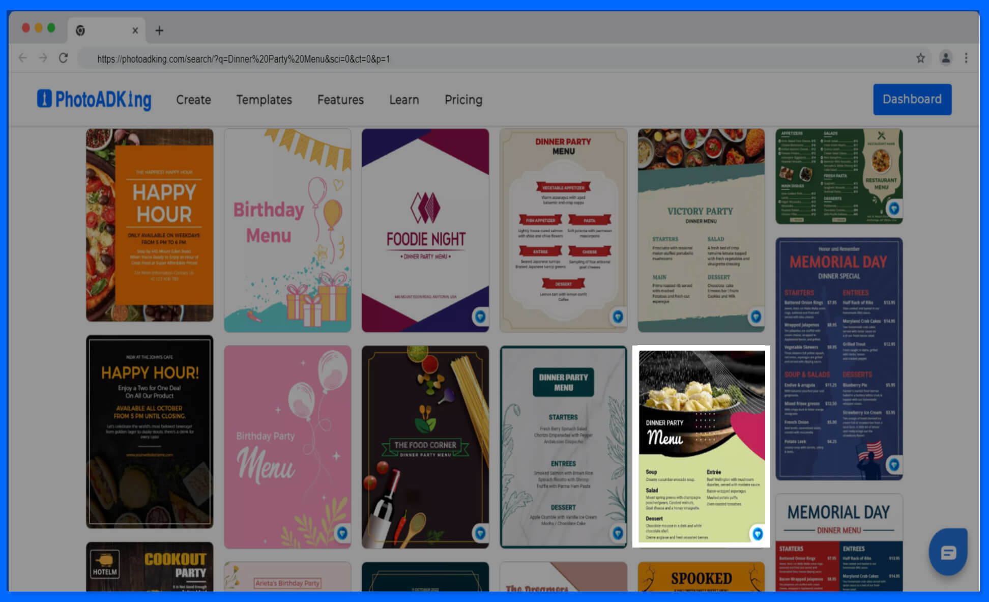 How to Design a Dinner Party Menu Using Templates