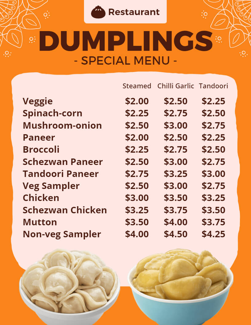 Restaurant Menu Tips You Should Follow