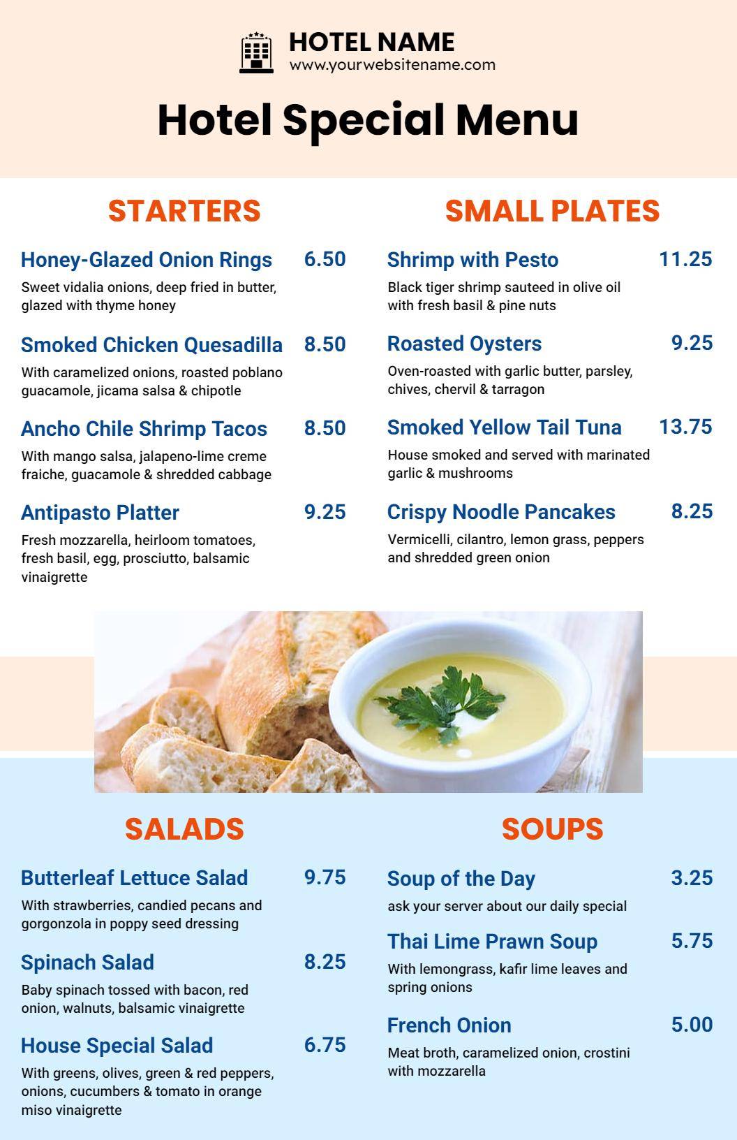 30+ Menu Design Ideas & Examples