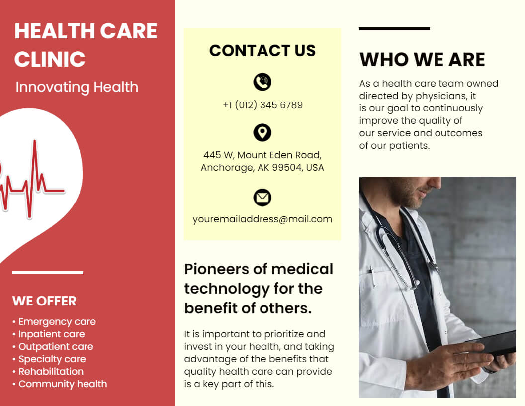 50+ Creative Brochure Examples & Templates