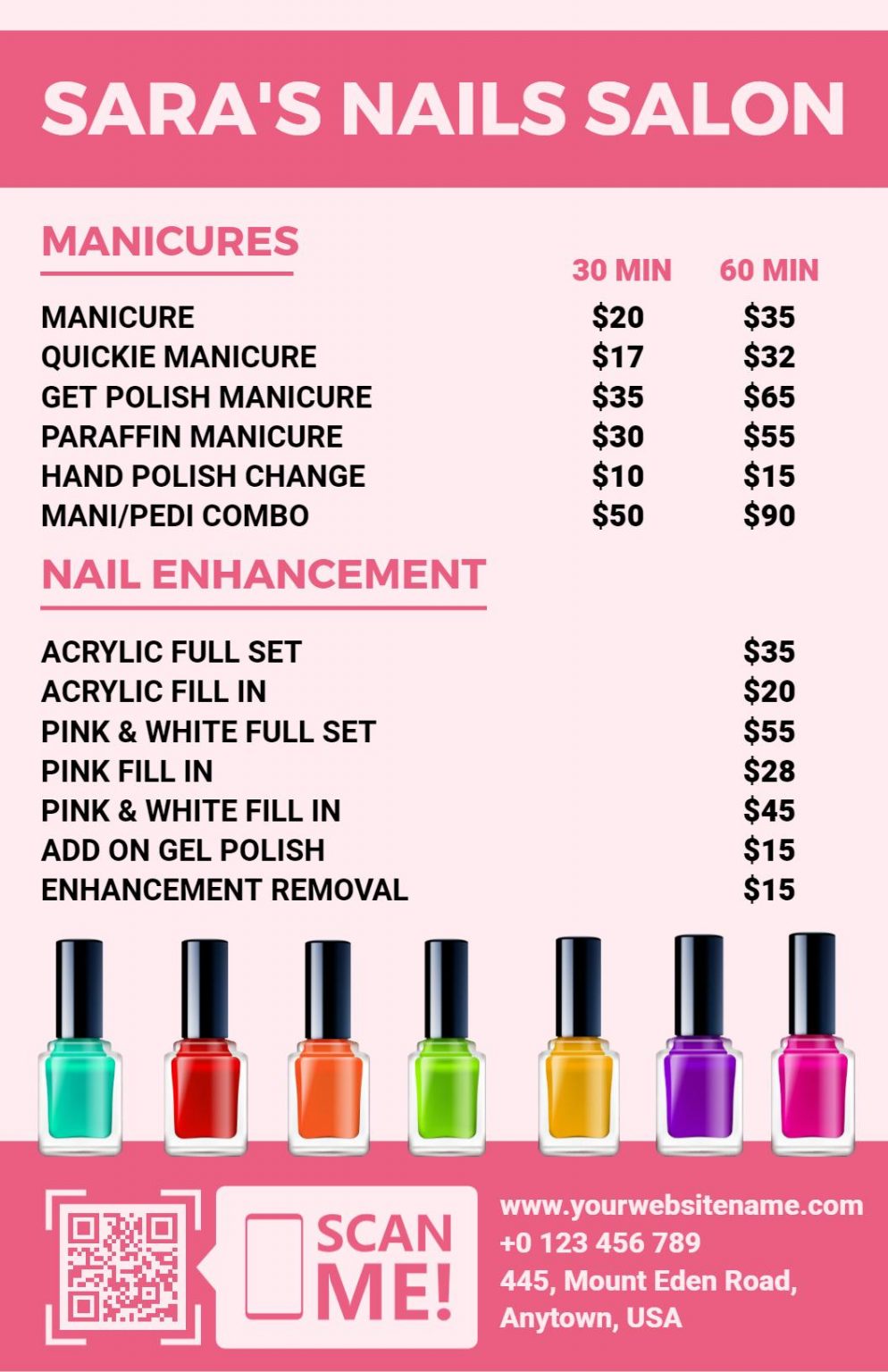 30+ Menu Design Ideas & Examples